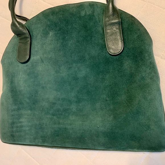 Susan Gail | Bags | Vintage Susan Gail Emerald Green Suede Purse | Poshmark